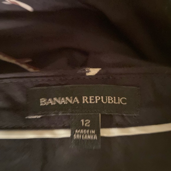 Banana Republic | Pants & Jumpsuits | Cotton Sheen Dark Background ...
